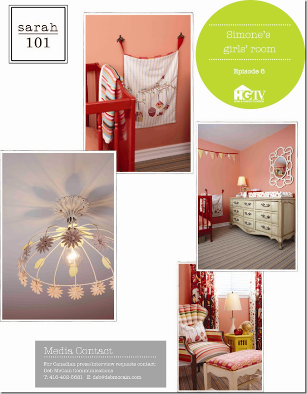 Sarah 101: Boho Chic Girls’ Rooms - Vanessa Francis Interior Design